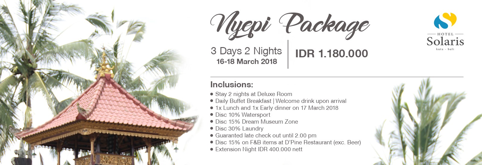 Hotel Solaris Kuta Bali - Hotel Solaris